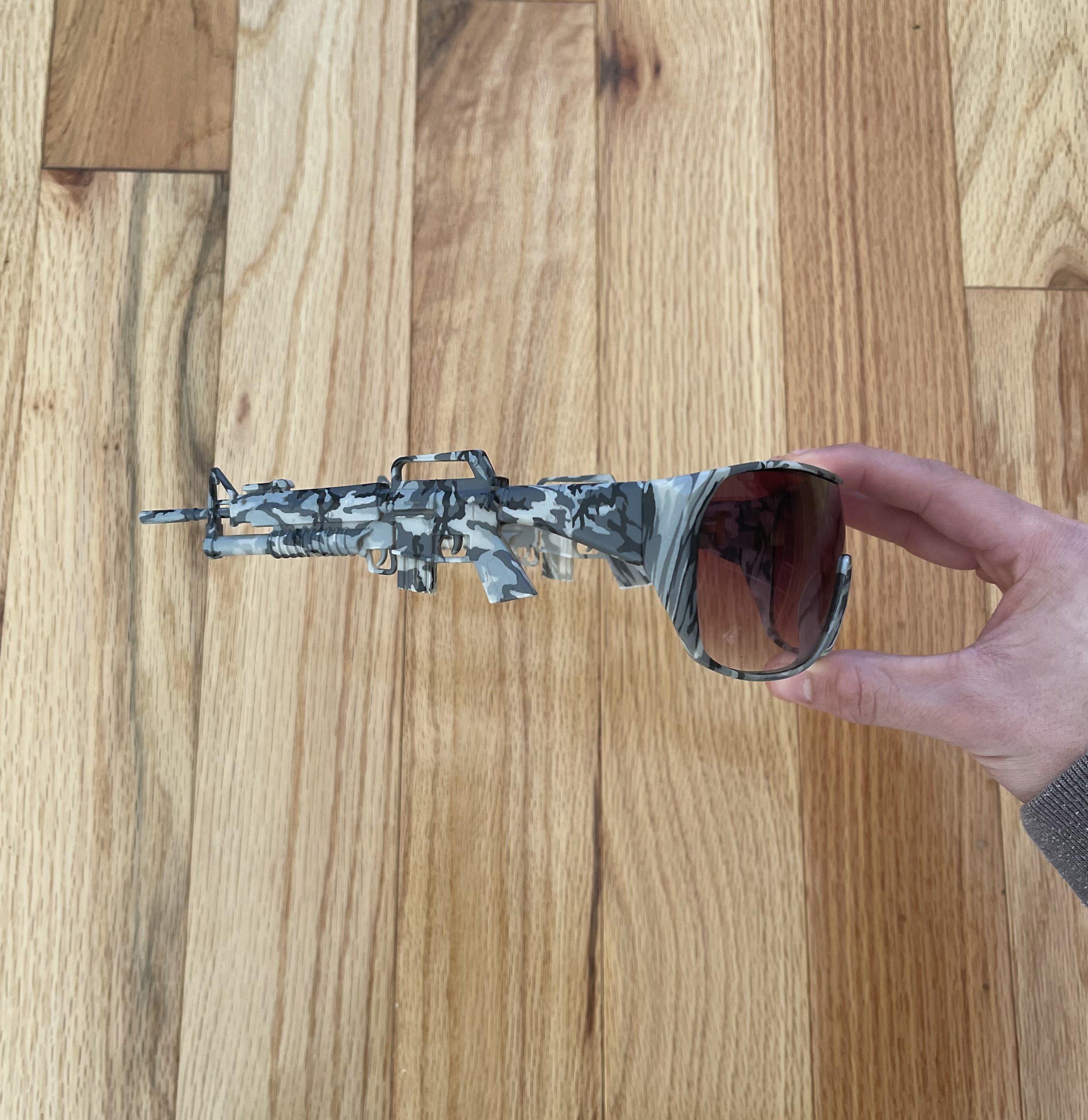 SS2013 Jeremy Scott x Linda Farrow M16 Rifle Sunglasses | Reissue: Buy ...